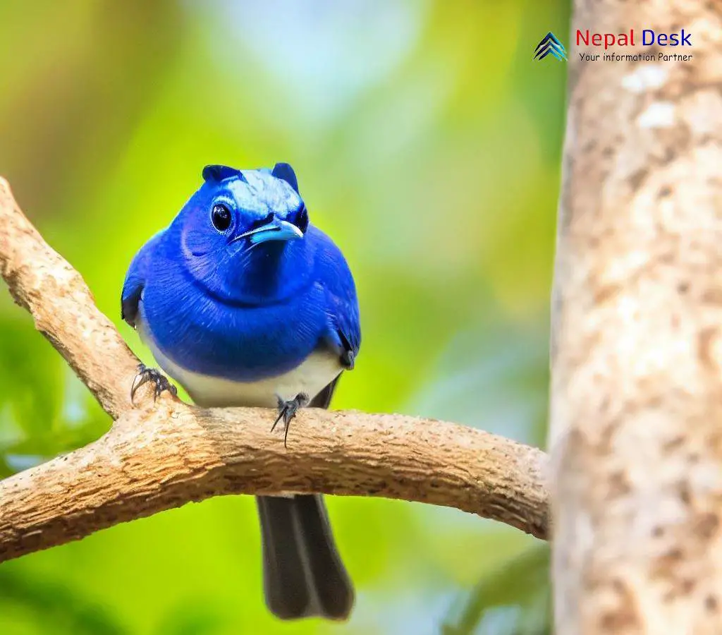 Discover the Enchanting Black-Naped Monarch in Nepal | Nepal Desk