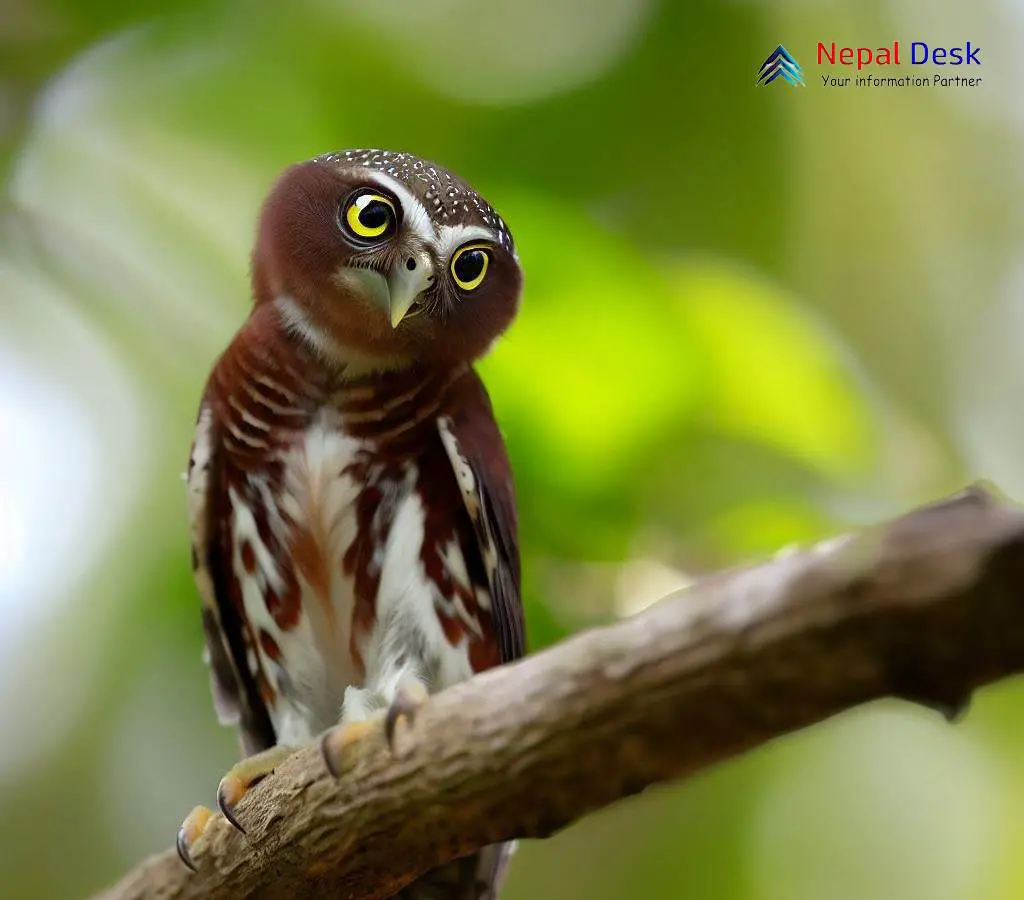 Collared Owlet: The Mysterious Nocturnal Hunter | Nepal Desk