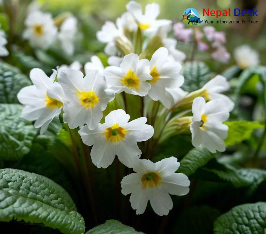 Himalayan White Primrose | Nepal Desk